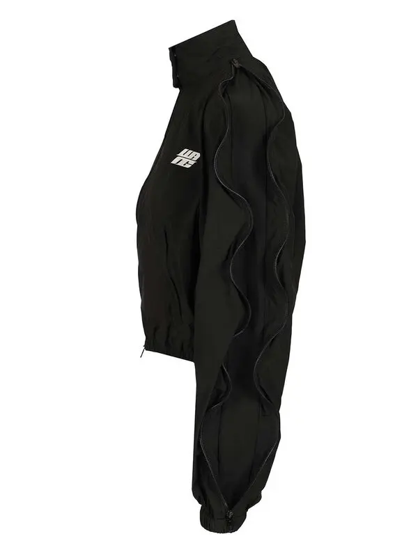 Alexander Wang Oversized Tracksuit Jacket With Reflective Logo