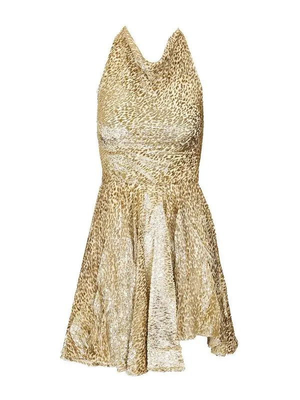 SELF-PORTRAIT Coupe Thread Mini Dress