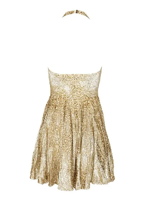 SELF-PORTRAIT Coupe Thread Mini Dress