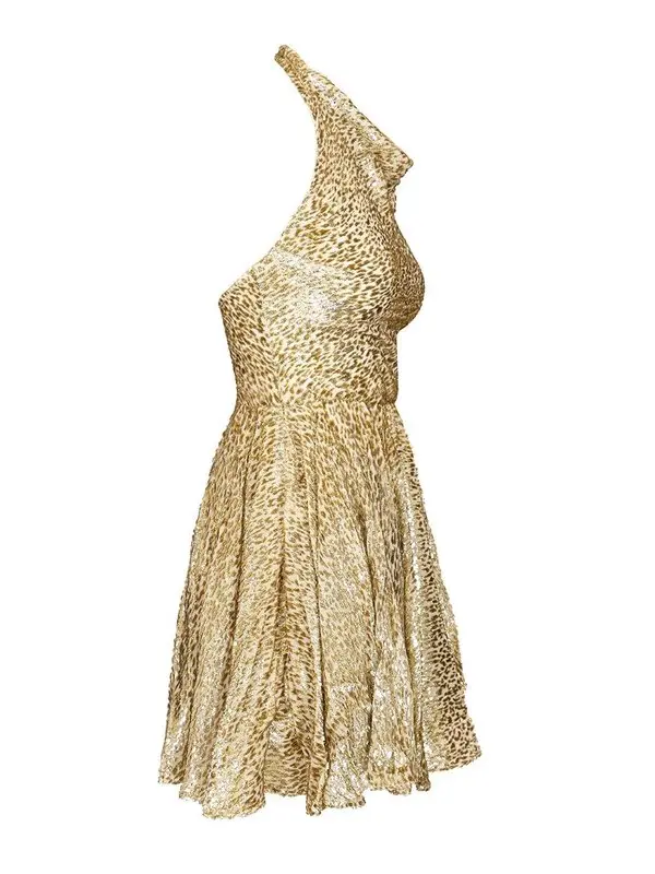 SELF-PORTRAIT Coupe Thread Mini Dress