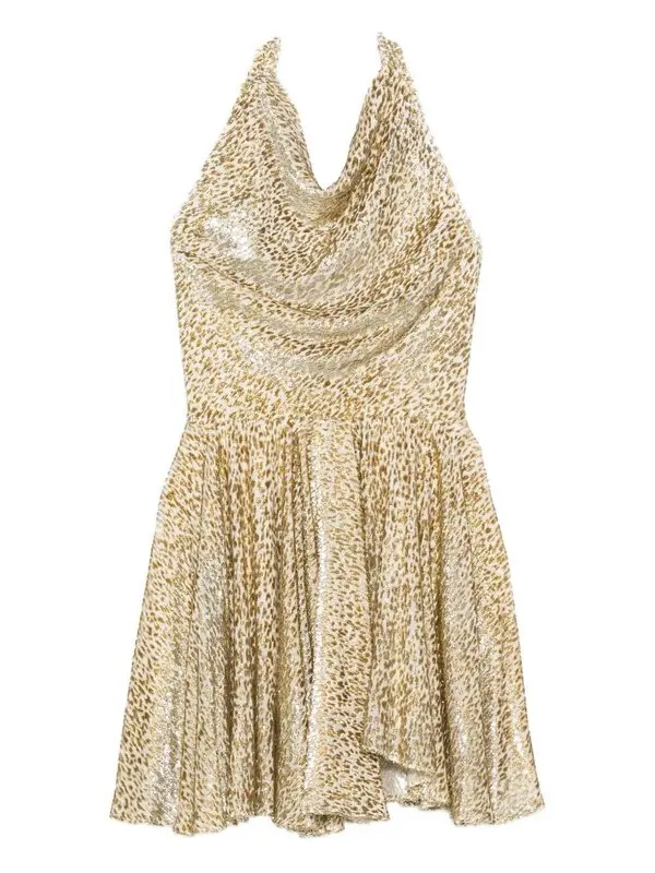 SELF-PORTRAIT Coupe Thread Mini Dress