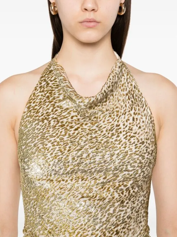 SELF-PORTRAIT Coupe Thread Mini Dress