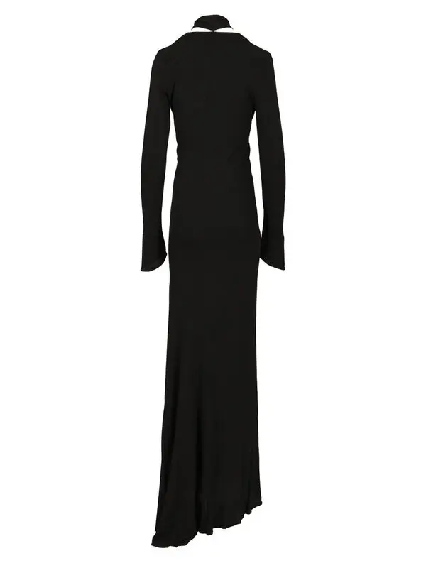 Attico Crepe Midi Dress