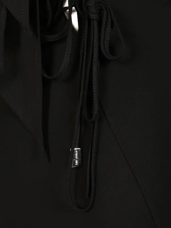 Attico Crepe Midi Dress