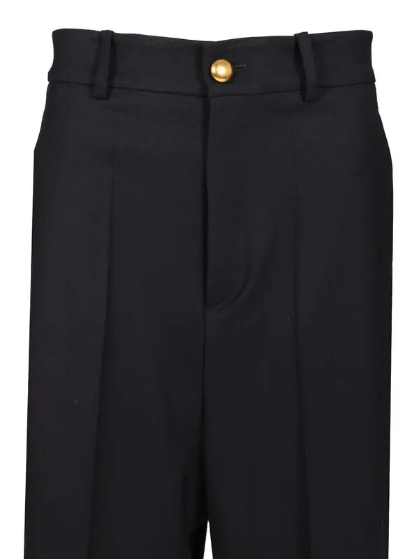 P.a.r.o.s.h Wide-leg Stretch Wool Trousers