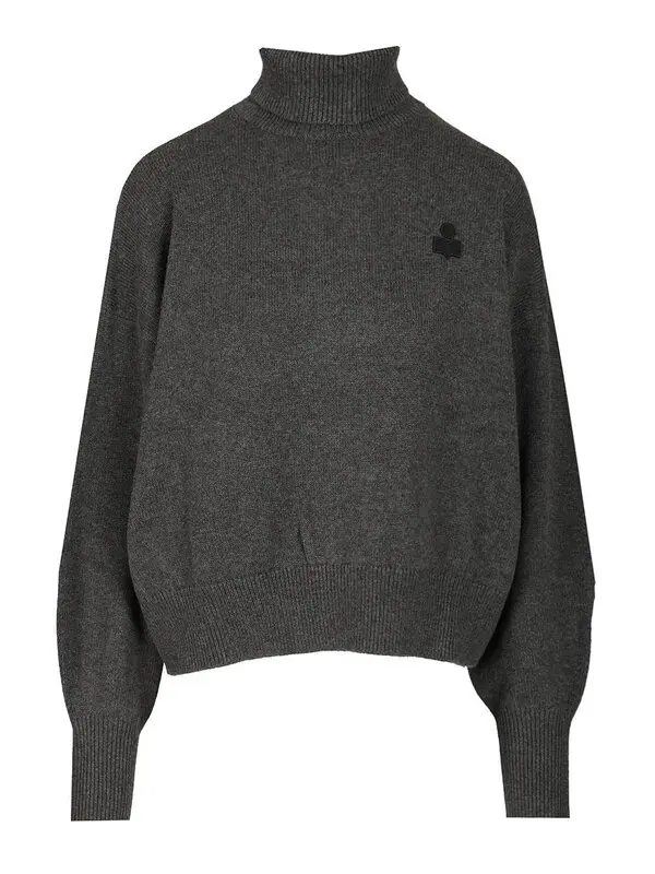 Isabel Marant Étoile Marant Nasha Turtleneck Sweater - Gray
