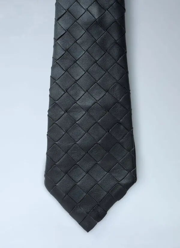 Bottega Veneta Intrecciato Leather Tie