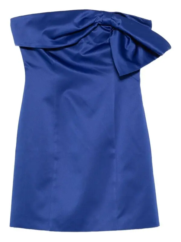 ROTATE BY BIRGER CHRISTENSEN Bow Mini Dress