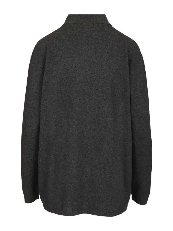 LISA YANG Caisa Cotton Cashmere Polo Shirt