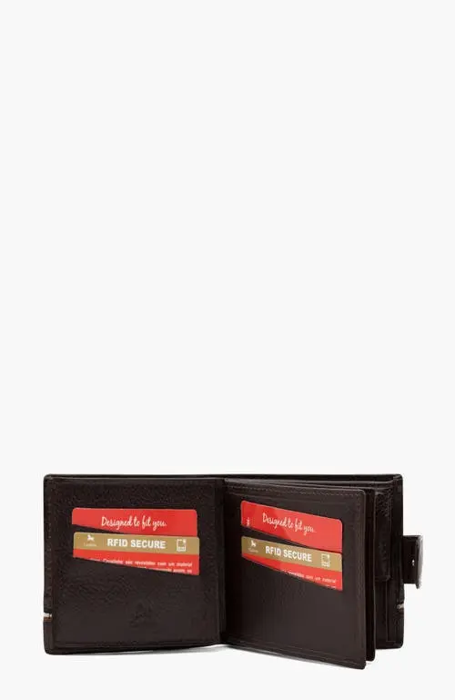CAVALINHO The Sailor Trifold Leather Wallet 503 - Brown
