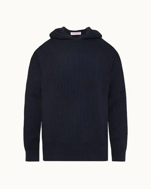 Orlebar Brown Kirk Relaxed Fit Knitted Hoodie