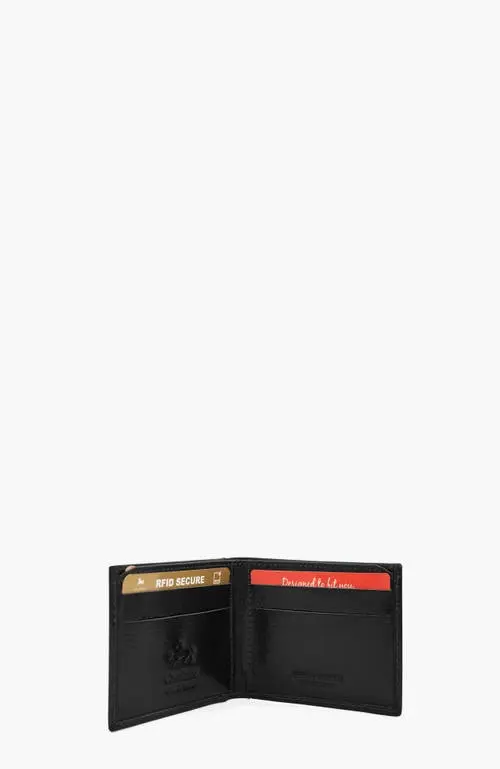 CAVALINHO Gentleman Bifold Leather Wallet 572 - Black