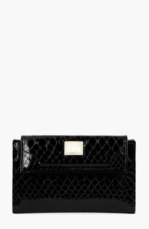 CAVALINHO Gallop Patent Leather Wallet 206 - Black
