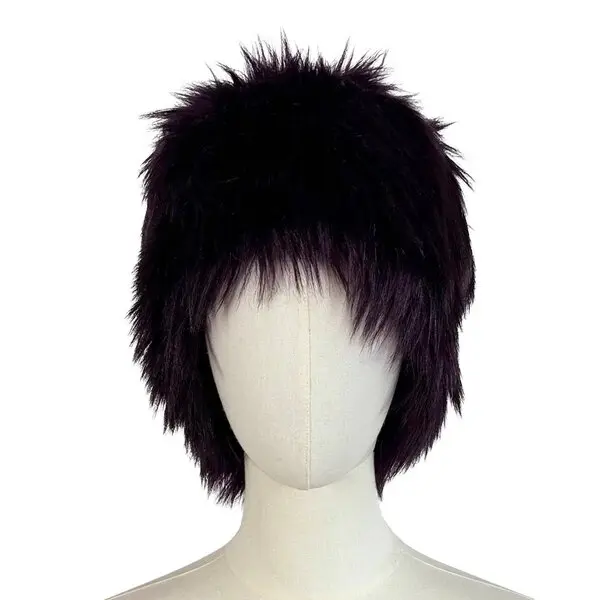 JENNAFER GRACE Anjelina Shadow Amethyst Faux Fur Hat - Purple