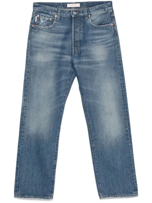 Valentino Garavani Denim Trousers - Blue