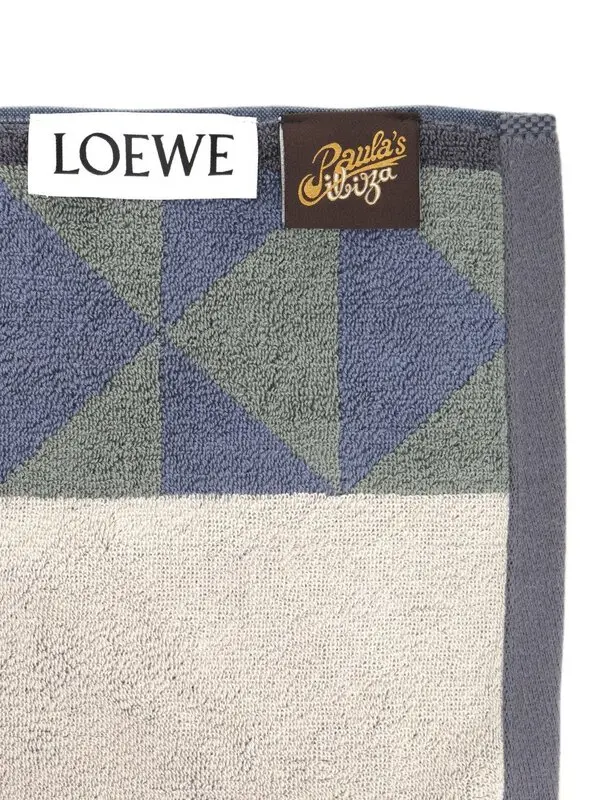 Loewe Cotton Terry Towel - Blue