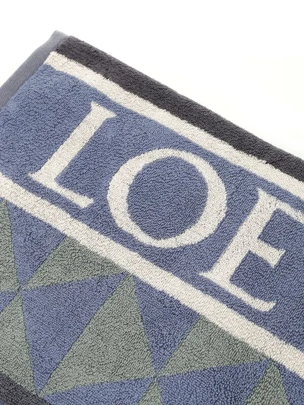 Loewe Cotton Terry Towel - Blue