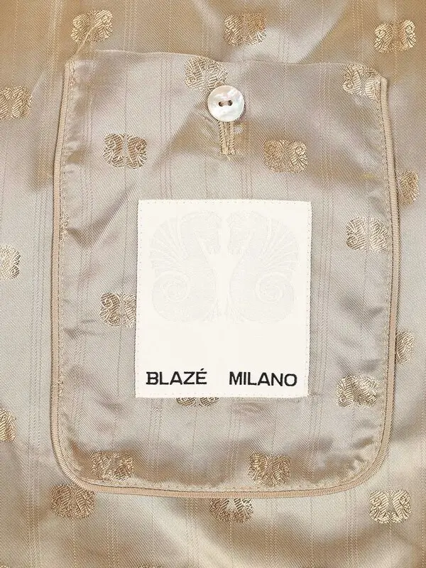 BLAZÉ MILANO Ghost Suffolk Gilet - Brown