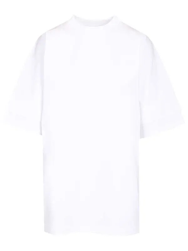 Alaïa Layered Cotton T-shirt - White