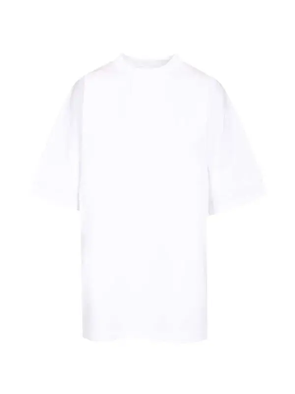 Alaïa Layered Cotton T-shirt - White