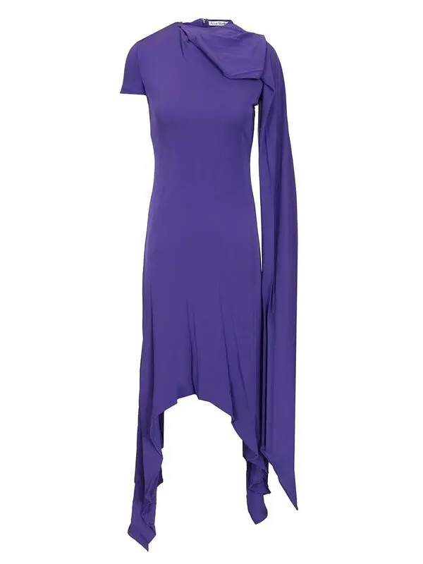 Acne Studios Asymmetrical Draped Dress