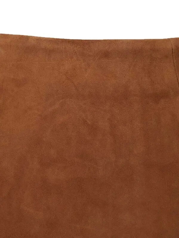 ROTATE BY BIRGER CHRISTENSEN Suede Mini Skirt