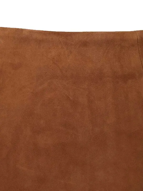 ROTATE BY BIRGER CHRISTENSEN Suede Mini Skirt