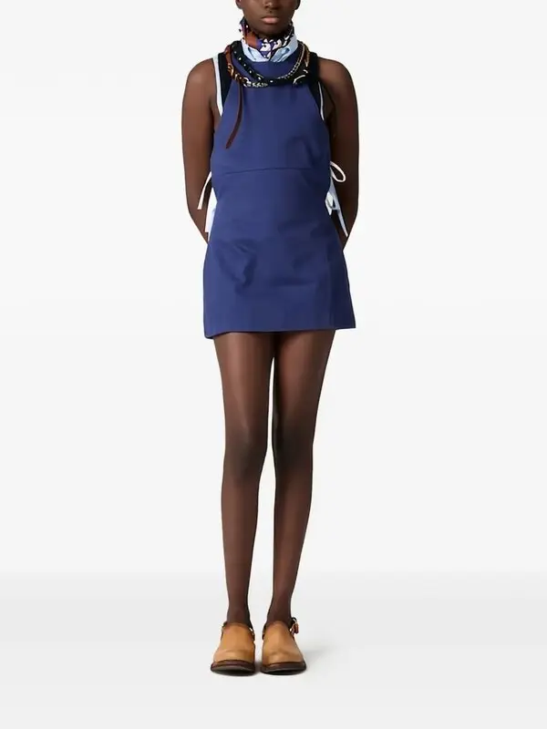 Miu Miu Gabardine Mini Dress