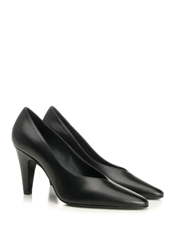 Alaïa 90mm Leather Pumps - Black