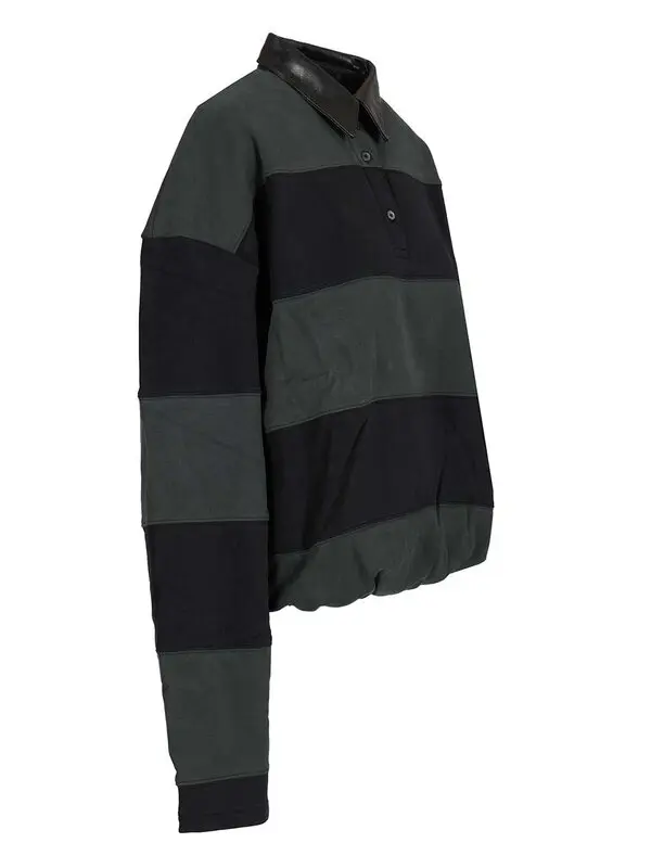 Acne Studios Striped Polo Sweater