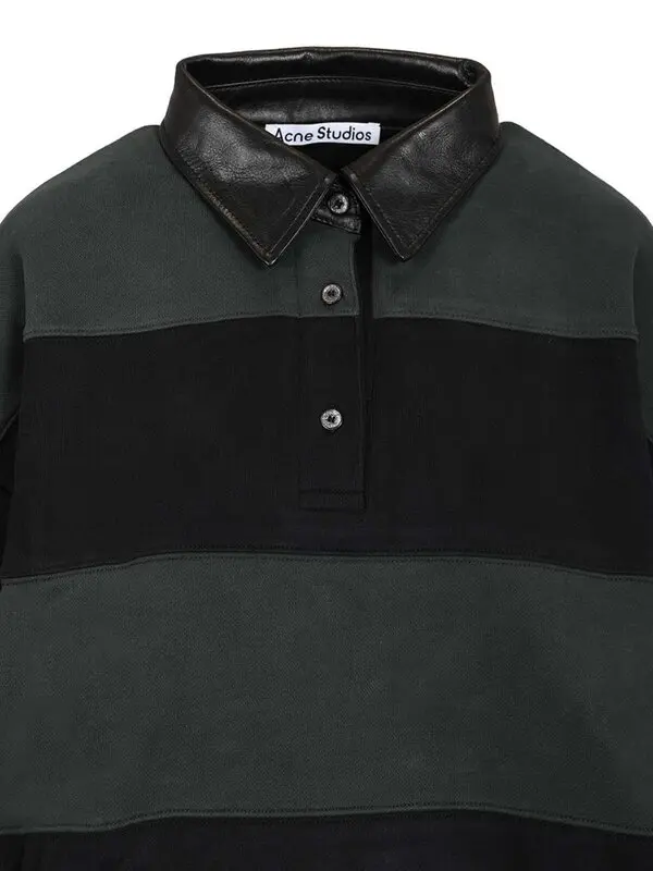 Acne Studios Striped Polo Sweater