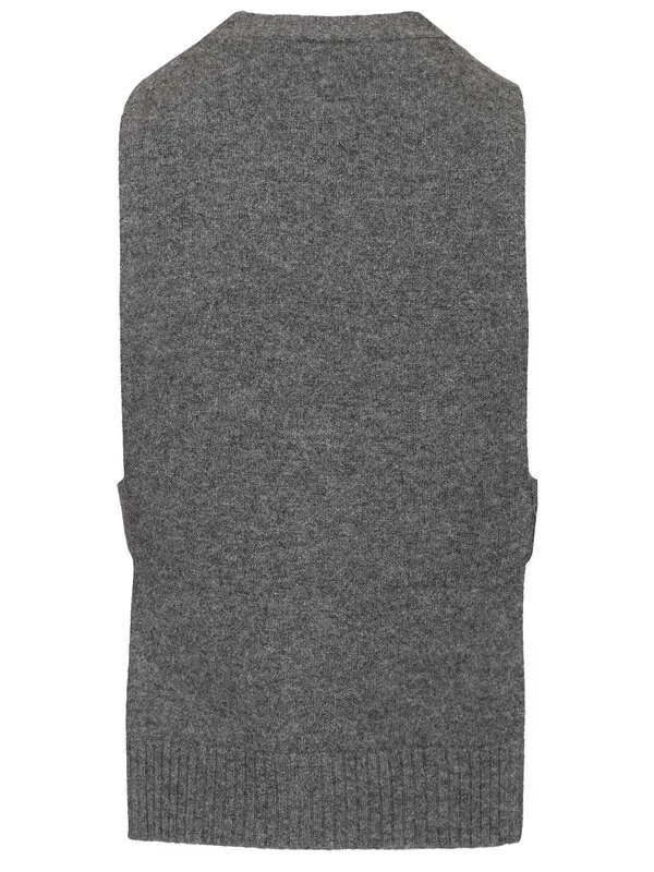 Miu Miu Cashmere V-neck Cardigan Vest