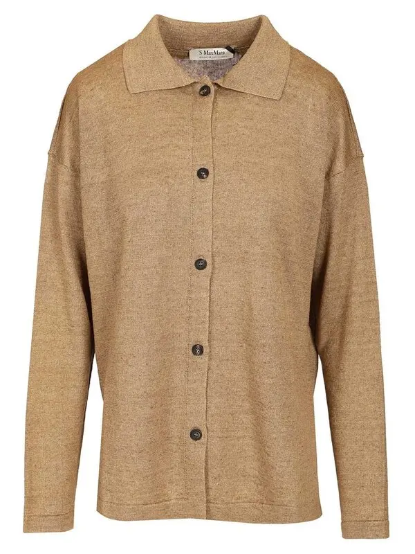 Max Mara Linen Cardigan - Cream