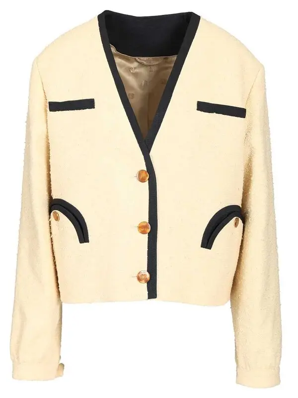 BLAZÉ MILANO Orinda Bolero Jacket - White