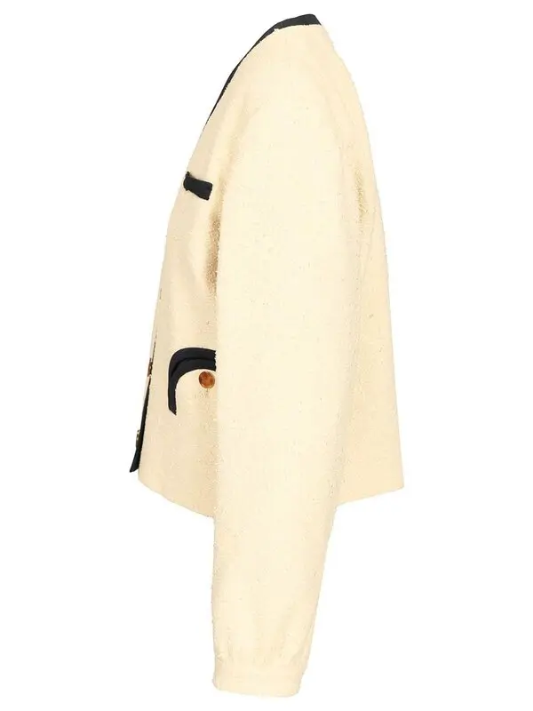 BLAZÉ MILANO Orinda Bolero Jacket - White