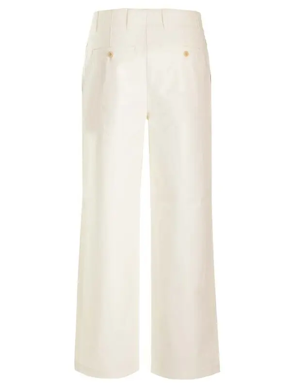 TOTEME Cotton Twill Trousers