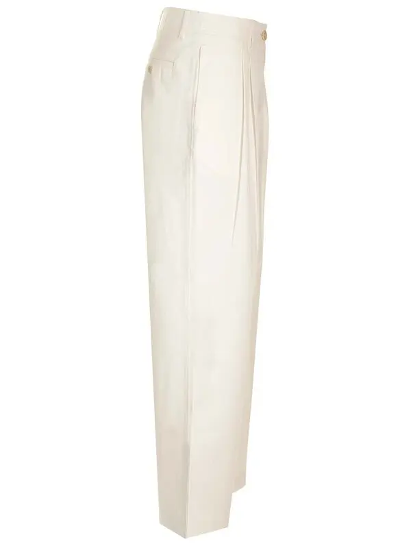 TOTEME Cotton Twill Trousers