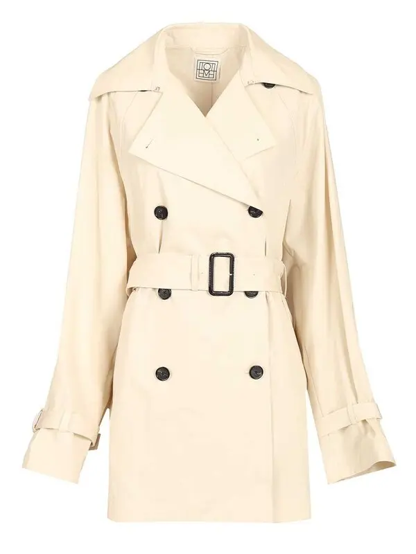 TOTEME Washed Cotton Trench Coat