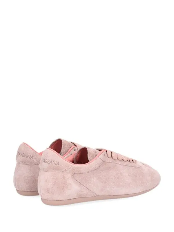 Dolce & Gabbana Ballet Sneaker In Suede