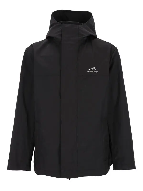 Balenciaga Techtwill Hooded Windbreaker Jacket