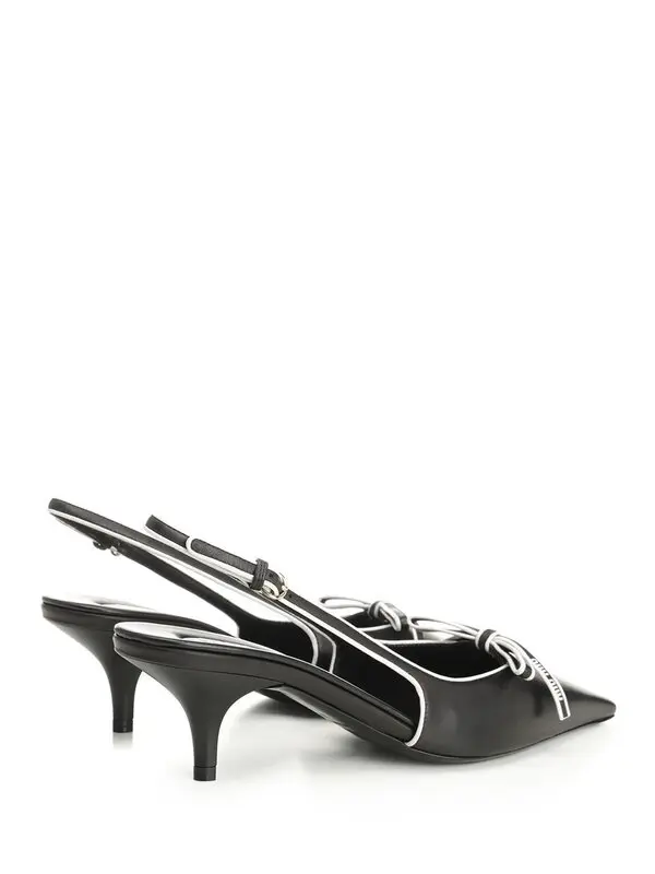 Miu Miu Slingback Décolleté In Nappa