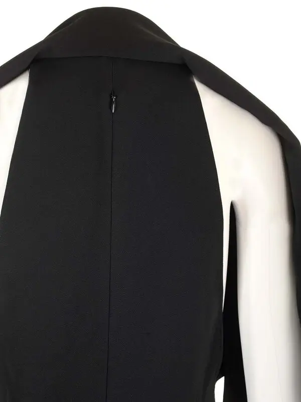 Chloé Cape Sleeves Mini Dress
