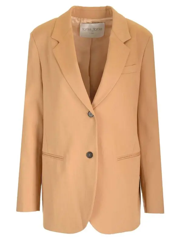 FORTE_FORTE Viscose Wool Blend Jacket