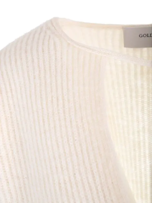 GOLDEN GOOSE Ribbed Wool Sweater