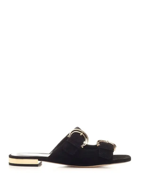 Chloé Alize Flat Double C Buckle Sleepers