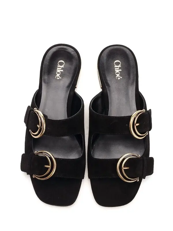 Chloé Alize Flat Double C Buckle Sleepers