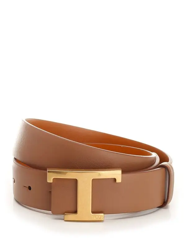 TOD'S T Timeless Reversible Belt