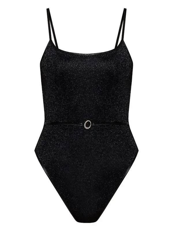Oseree Lurex One-piece Swimsuit