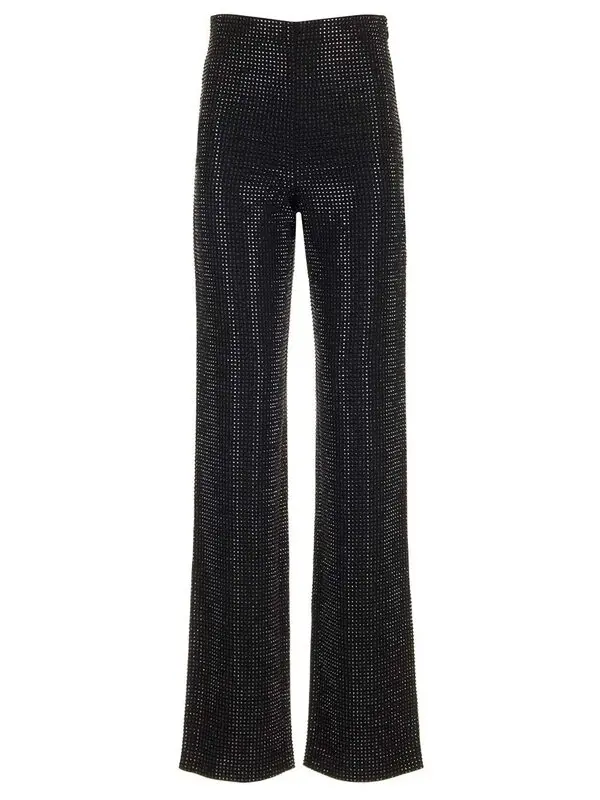 Roland Mouret Embellished Boot Cut Trousers