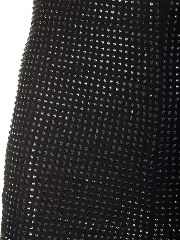 Roland Mouret Embellished Boot Cut Trousers